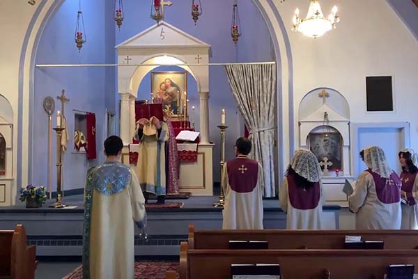 Subdeacon Kristapor Moroz Gospel Reading – St. George Armenian Church