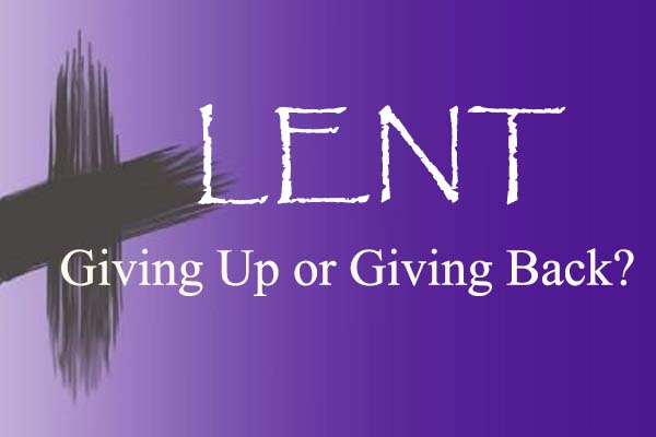 Lent: Giving Up or Giving Back? – St. George Armenian Church